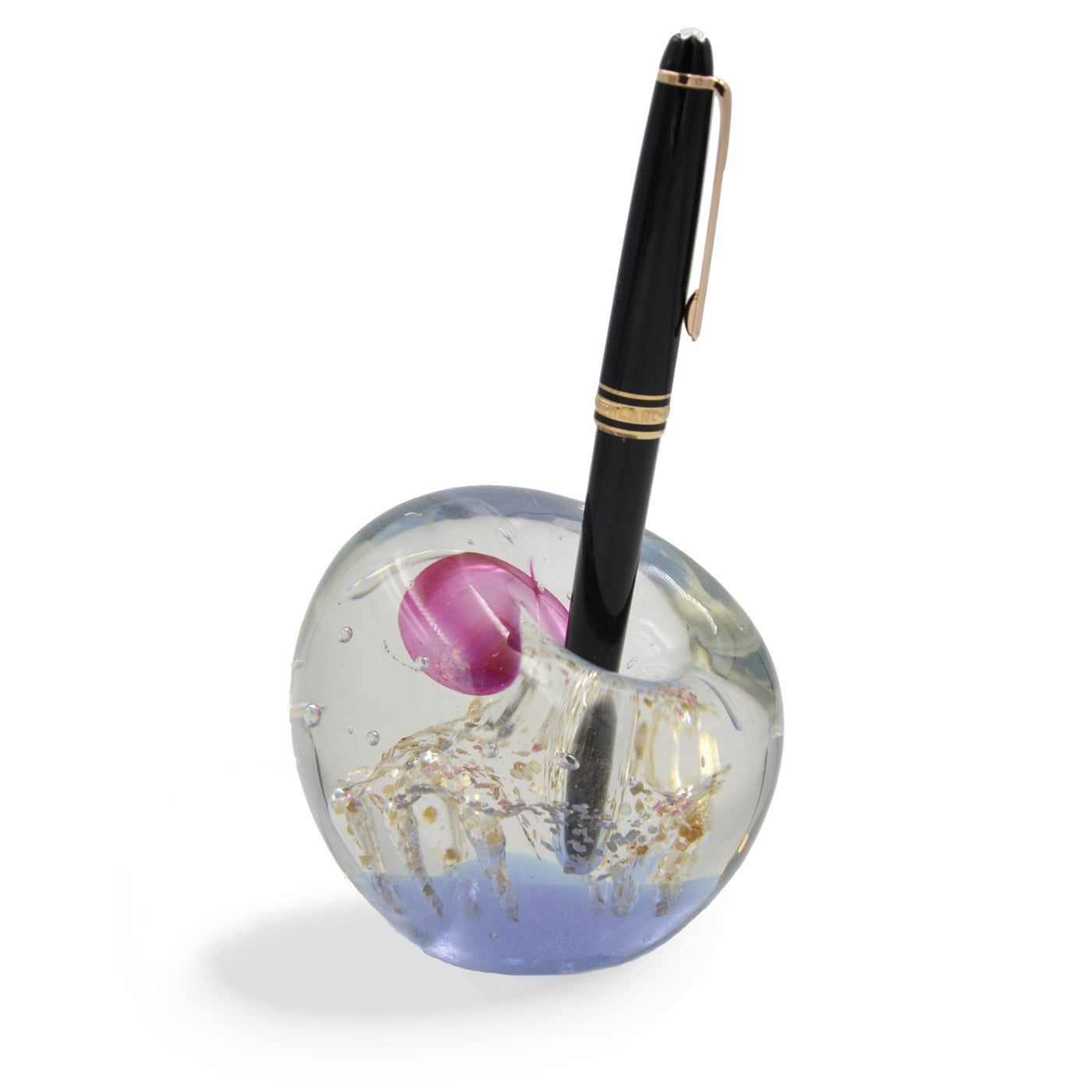 Pen Holder Glass Paperweight – Bentley & Bo