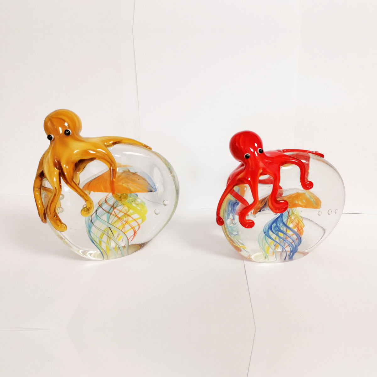 Red Twin Octopus Paperweight – Bentley & Bo
